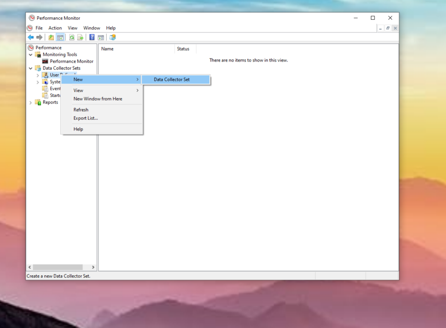 Windows Performance Monitor - GNS
